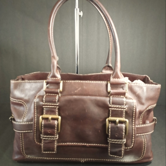 Michael Kors | Accessories | Michael Kors Vintage Medium Brown Leather ...